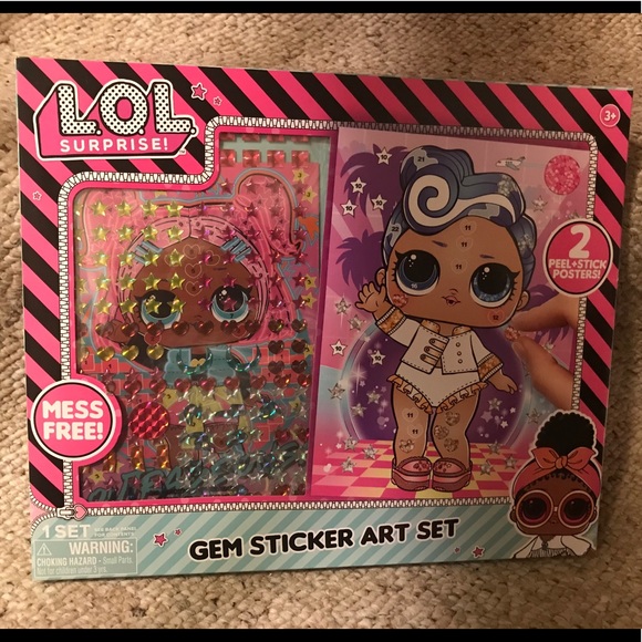 L.O.L. Surprise! | Toys | Lol Surprise Gem Sticker Art Set | Poshmark
